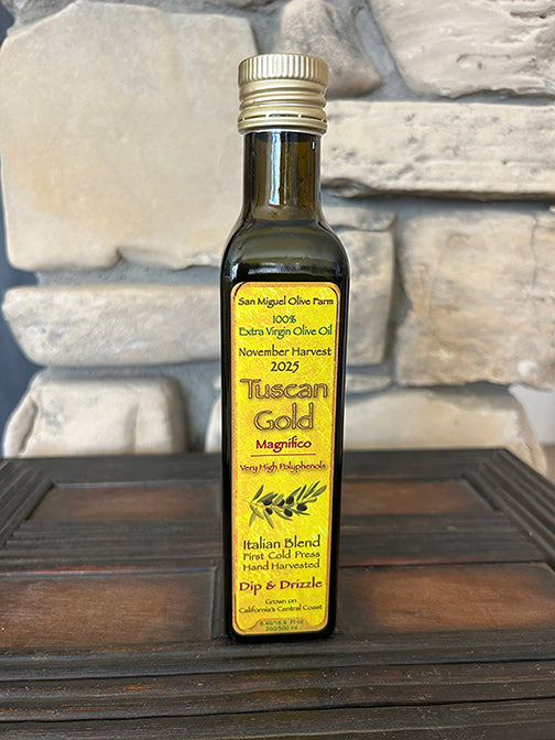 Tuscan Gold 2025 - Magnifico - high Polyphenols Dip & Drizzle – San ...